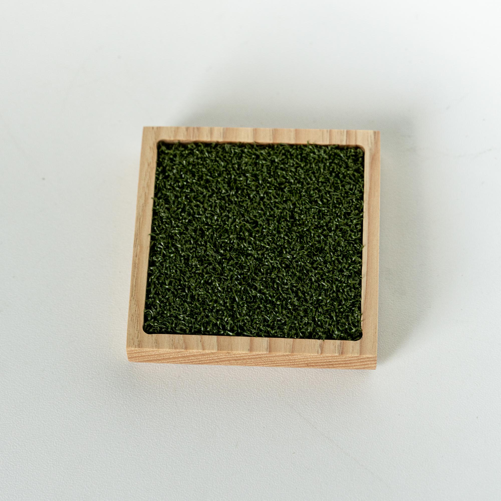 Recycled Turf Coaster // Hickory – LIE + LOFT