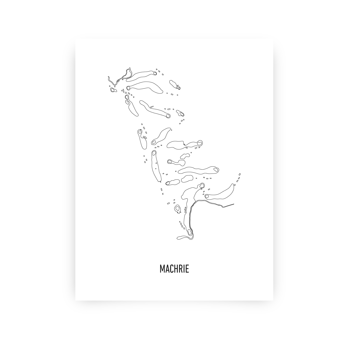 Machrie (Modern) - Golf Artwork Print – LIE + LOFT