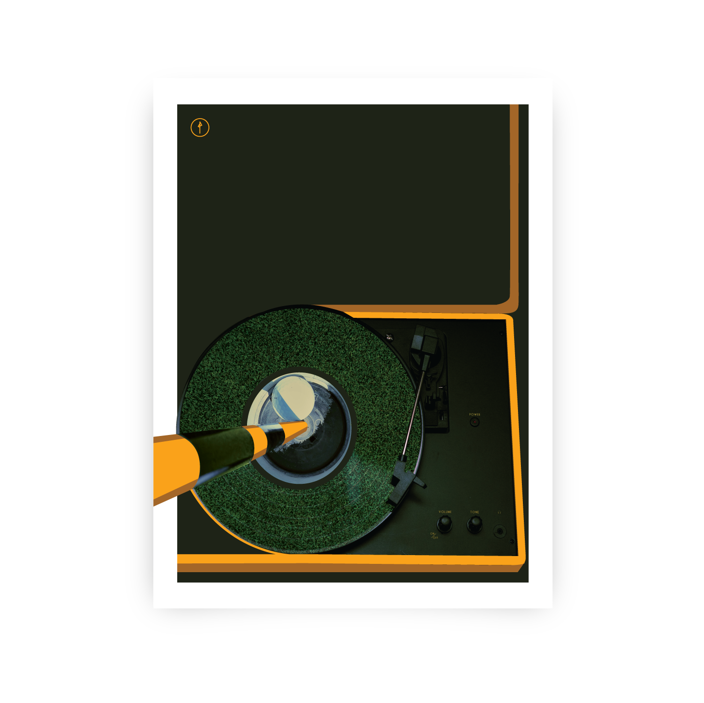 Record Low - Golf Artwork Print – LIE + LOFT