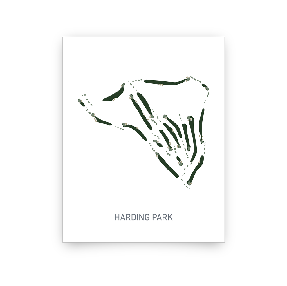 Harding Park (Traditional) - Golf Artwork Print – LIE + LOFT