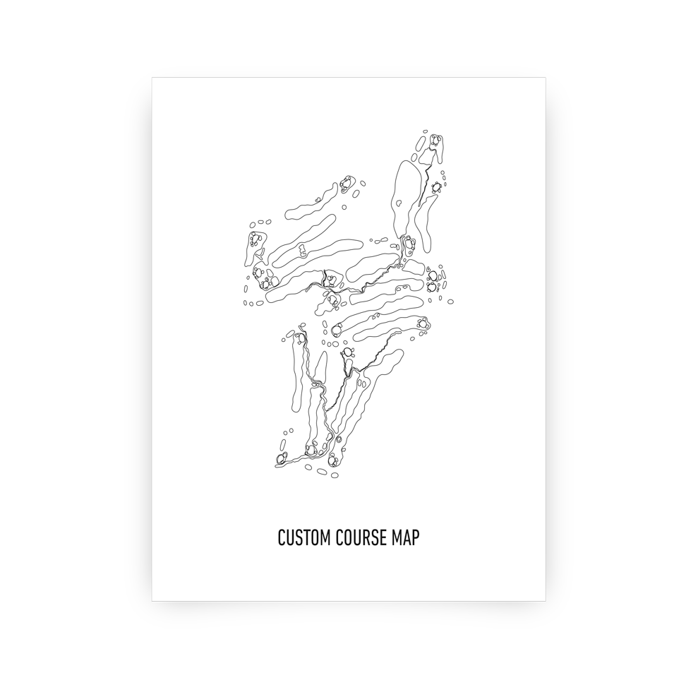 Custom Course Map - Modern – LIE + LOFT